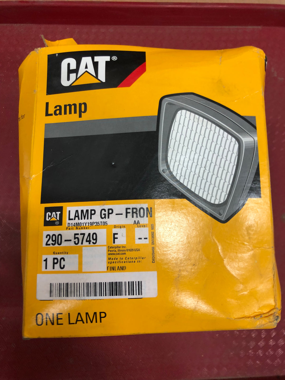 290-5749- CAT HALOGEN LIGHT - OEM New — Equipement Pro-Cat