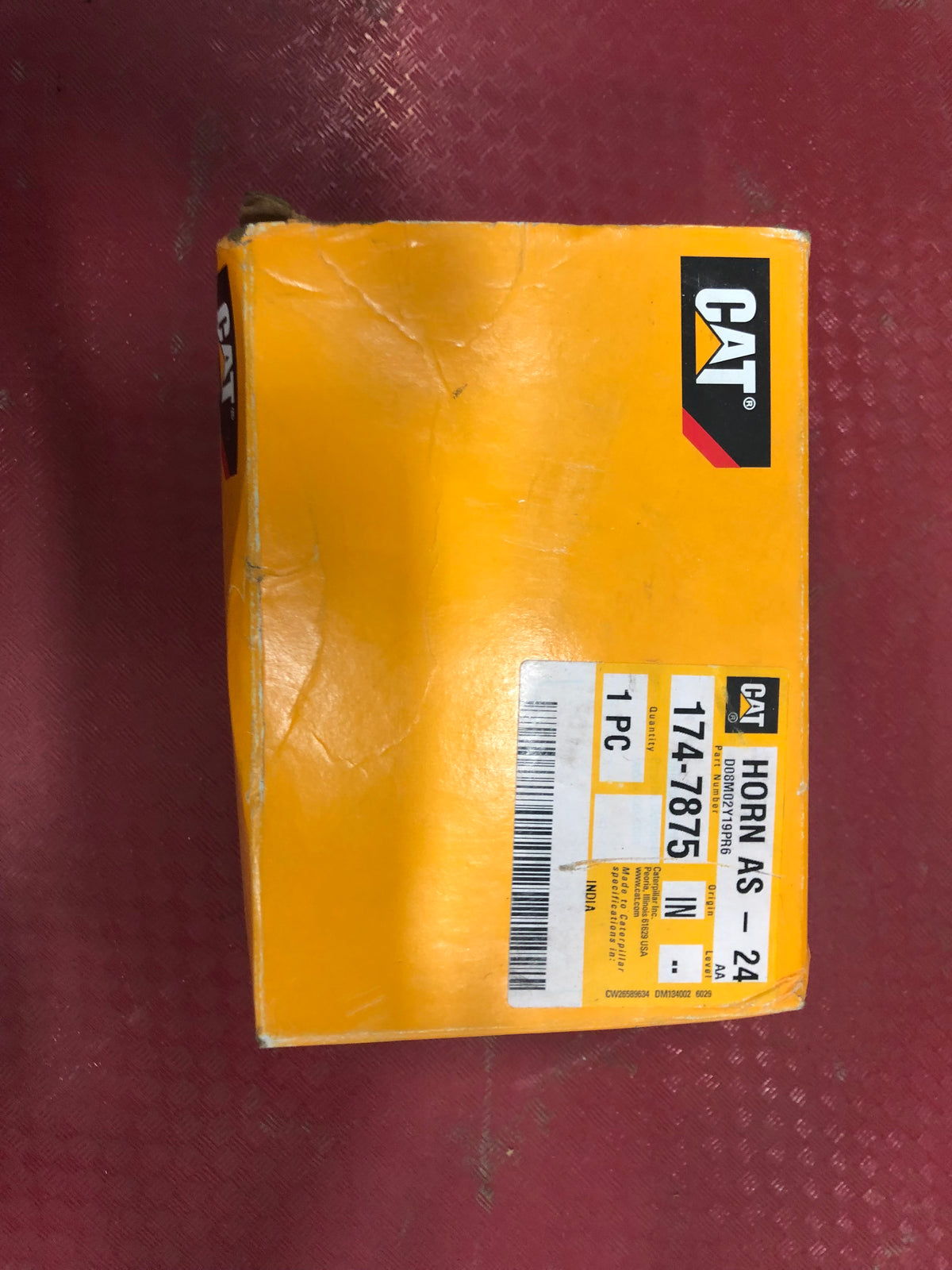 174-7875- CAT HORN - OEM New — Equipement Pro-Cat